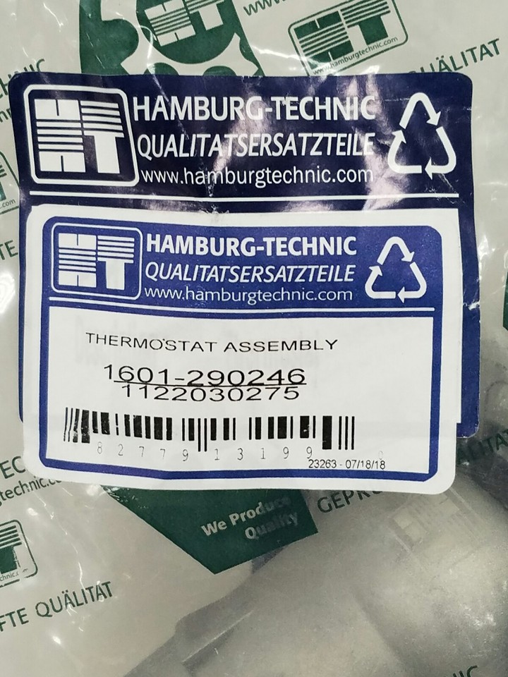 Hamburg-Technic Thermostat Housing Upper 1601-290246 1122030275 | eBay