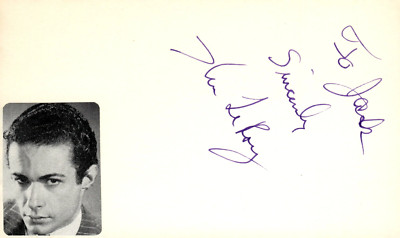 Ken Leroy Signed Auto 3x5 Index Card Bronk | eBay