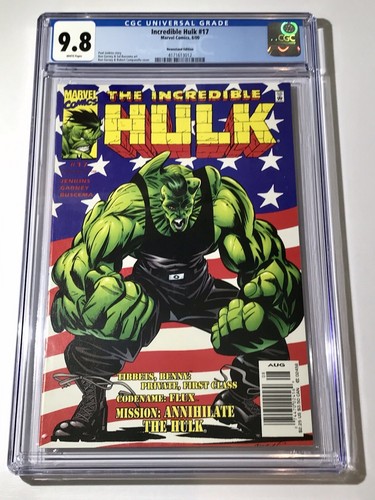 2000 INCREDIBLE HULK V2 #17 1ST APPEARANCE FLUX POP 11 RARE NEWSSTAND ...