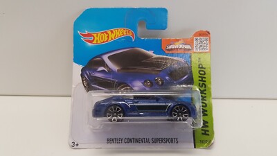 Hot Wheels Bentley Continental Supersports HW Workshop NEU & OVP 2013 ...