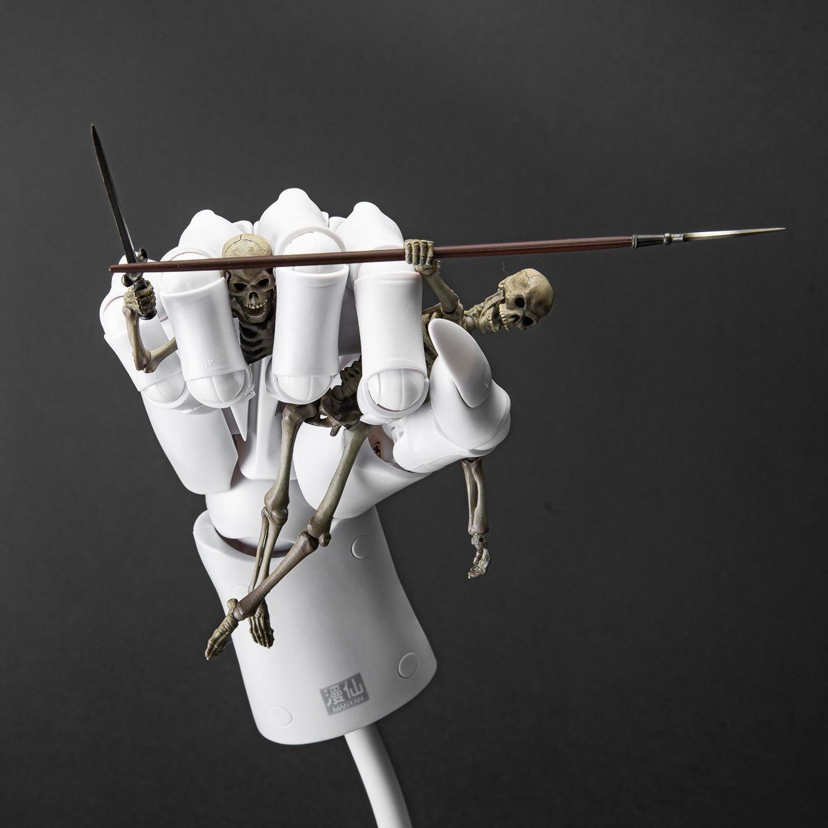 MANXAN ART Artist Support Item Right Hand Model 1:1 Scale Action Figure ...