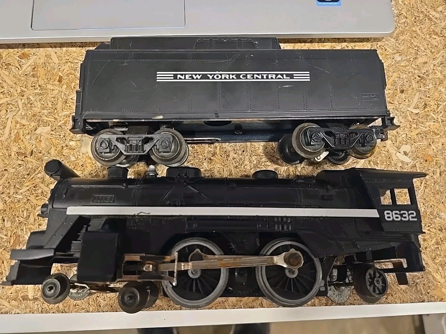 Lionel O 027 8632 Diecast 4-4-2 Steam Locomotive Smoke N.Y.C Whistle ...