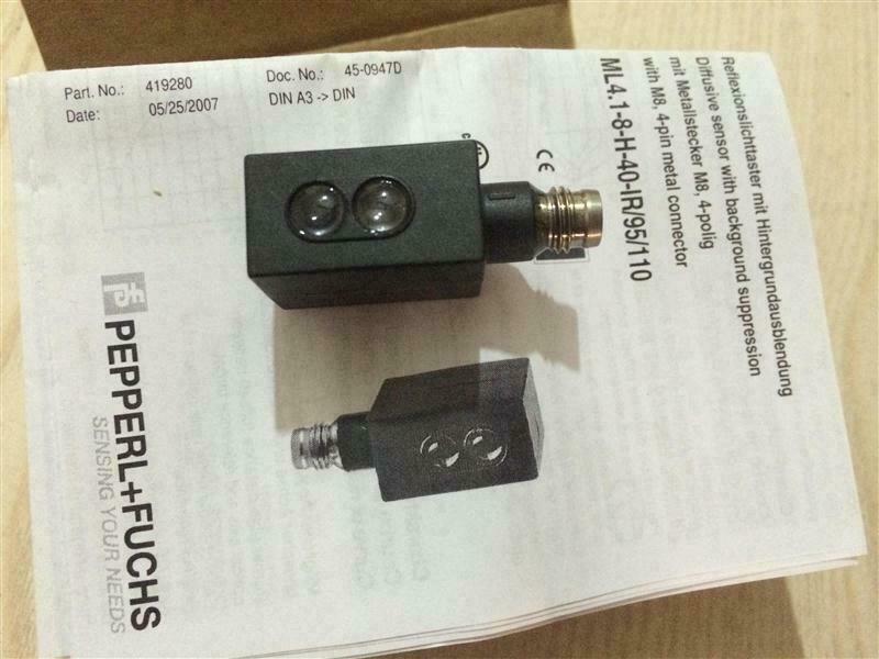 New Pepperl+fuchs ML4.1-8-H-40-IR/95/110 sensor ML4.1-8-H-40-IR 95 110 ML4.1 | eBay