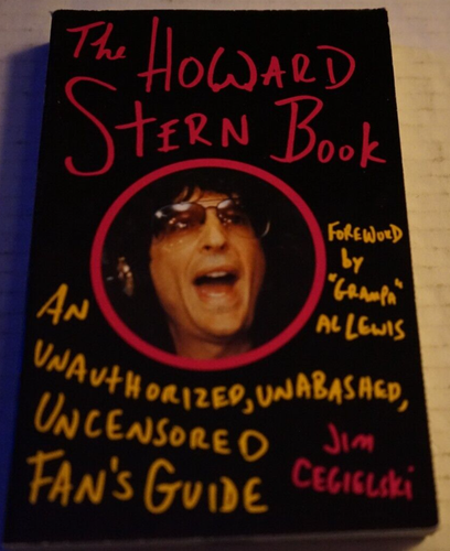 The Howard Stern Book: An Unauthorized, Unabashed 1994 Out Of Print ...