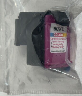 60XL Ink Cartridge for HP DeskJet D2680 F4280 F4480 F2430 F4580 Envy ...