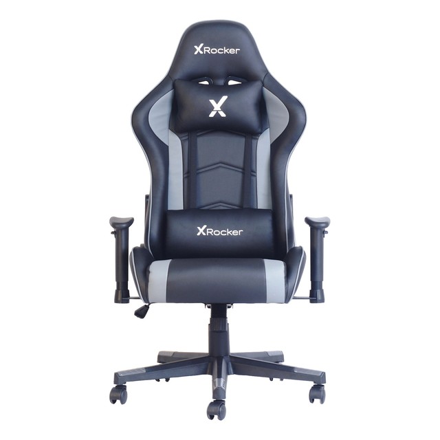 X Rocker Vortex Leather PC Gaming Chair - Gray/Black for sale online | eBay