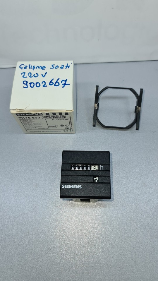 Siemens 7KT5 502 7KT5502 AC 230V 50Hz Time Counter 4001869198422 | eBay