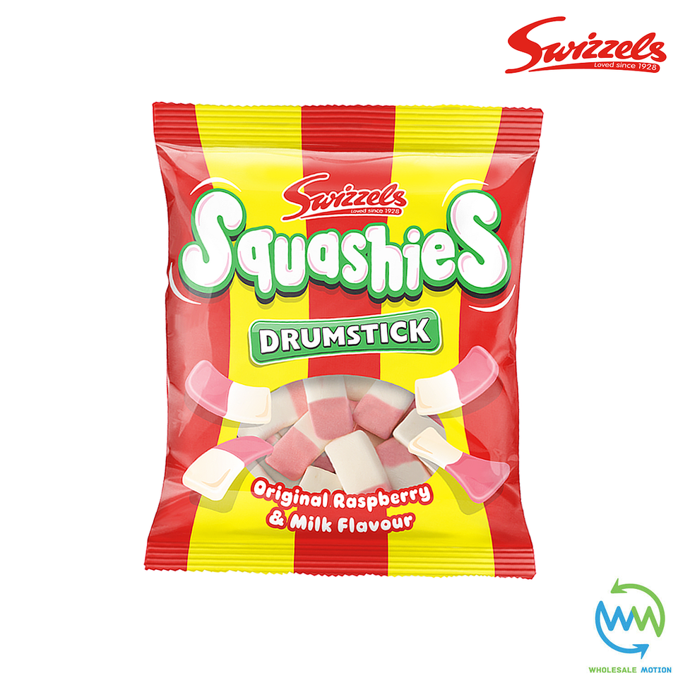Swizzels SQUASHIES Original Drumstick Sweets Pick N Mix Chewy Raspberry ...