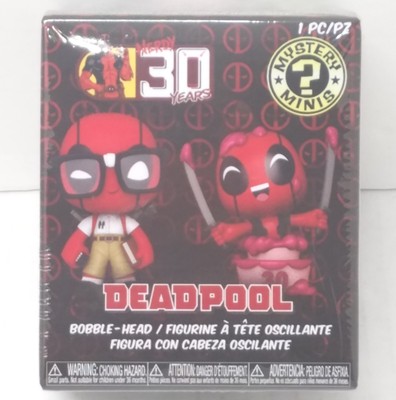 FUNKO MYSTERY MINI: Deadpool 30th Anniversary Figure Sealed Blind Box ...