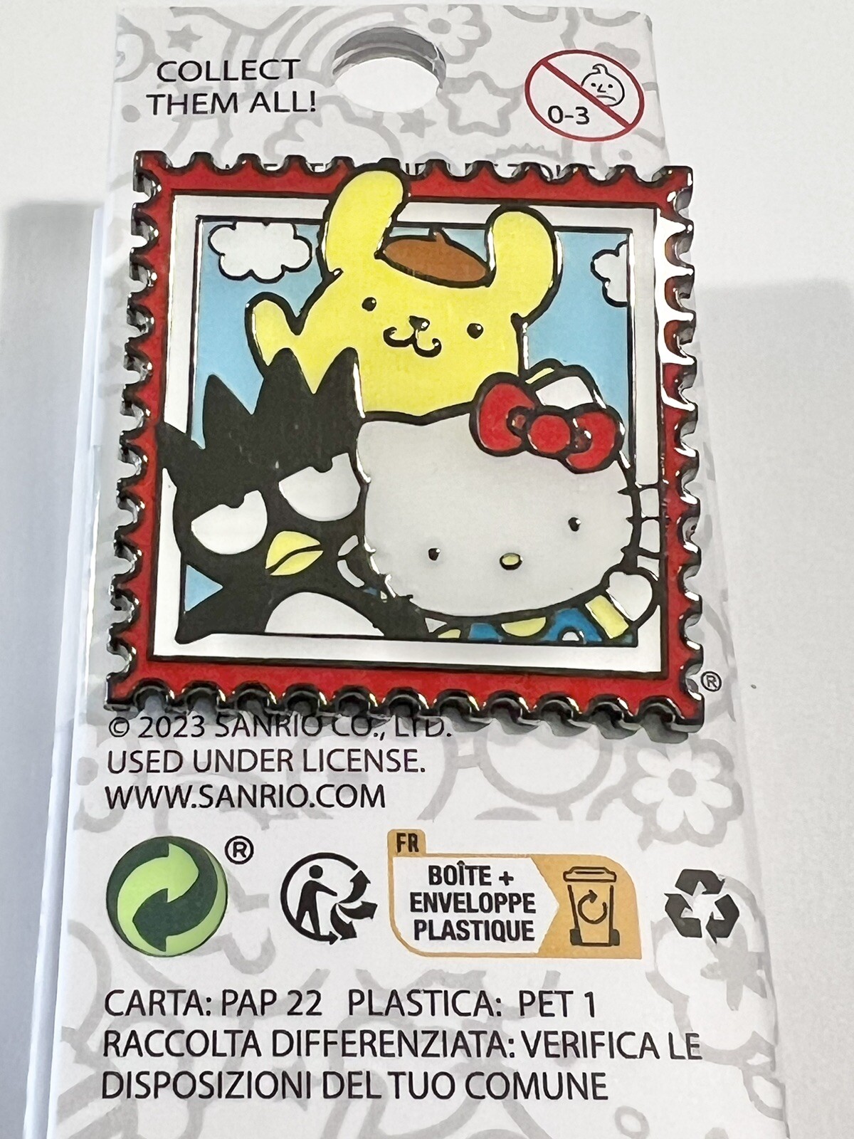 Loungefly Hello Kitty Postage Stamps Blind Pins - HELLO KITTY & FRIENDS ...