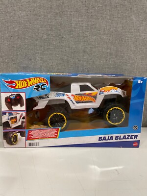Hot Wheels Remote Control Baja Blazer White Off Road Racing Truck | eBay