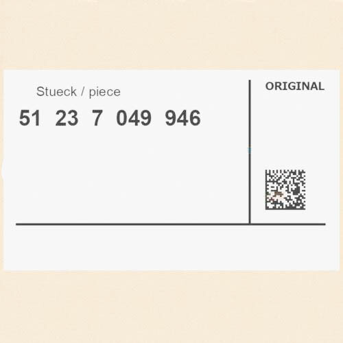 NEW BMW E90 TRUNK LID STOP BUFFER 51237049946 7049946 OEM | eBay