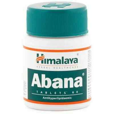 Himalaya ABANA 60 Tabs Reduces Cholesterol Mauufactured July 2024 ...
