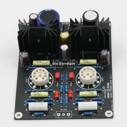 HIFI Tube MM RIAA Turntable Phono Preamplifier Board /Kit Base On SHUER ...