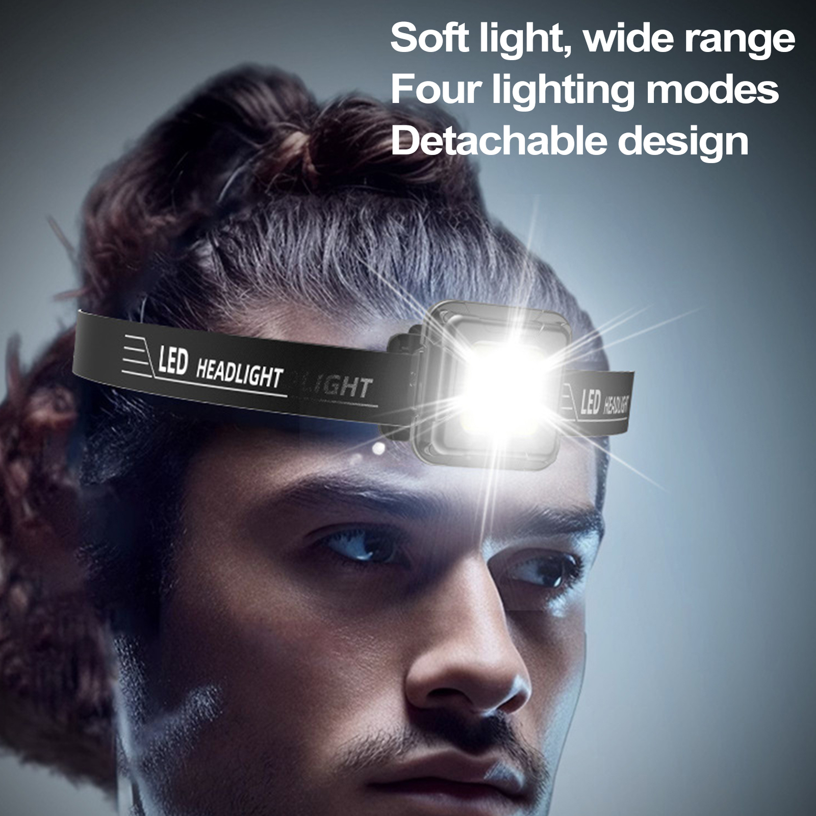 Head Lights For Forehead Bright Multifunctional Waterproof Head Lamp ...