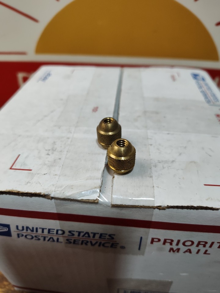 Vintage NOS Coleman Military 252 Lantern vent Cap Nut Lot Of 2 Coleman ...