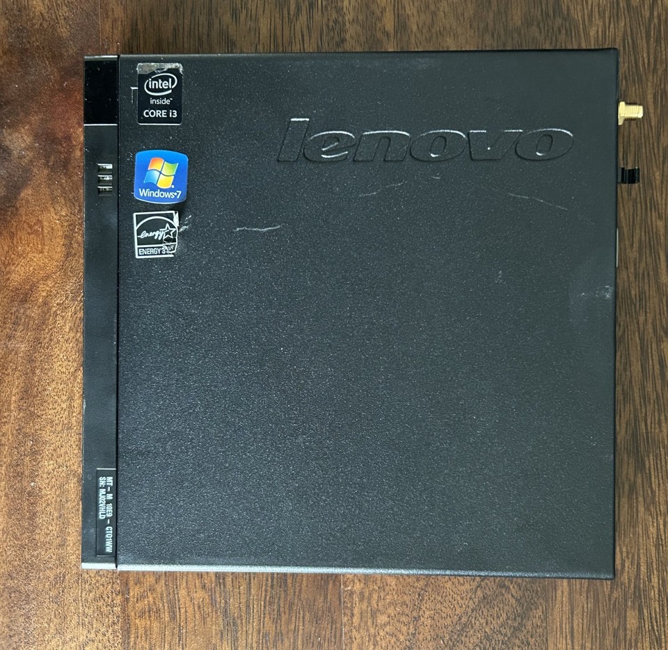Lenovo M83 Tiny 8GB 256GB HDD WiFi Intel i3-4130T M83 NO OS No Antena ...