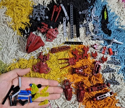 Lego Bionicle 8990 Fero And Skirmix *parts only* | eBay