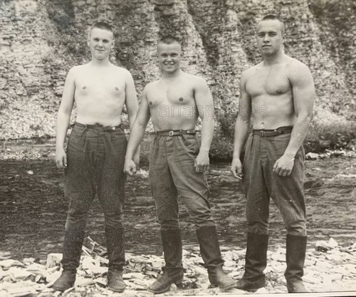 Soldier Sports Army Handsome men guys shirtless jock muscle bulge photo ...