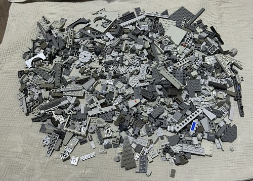 Lot Of Legos Grey Gray 2 Pound Variety Set Specialty Blocks Some ...