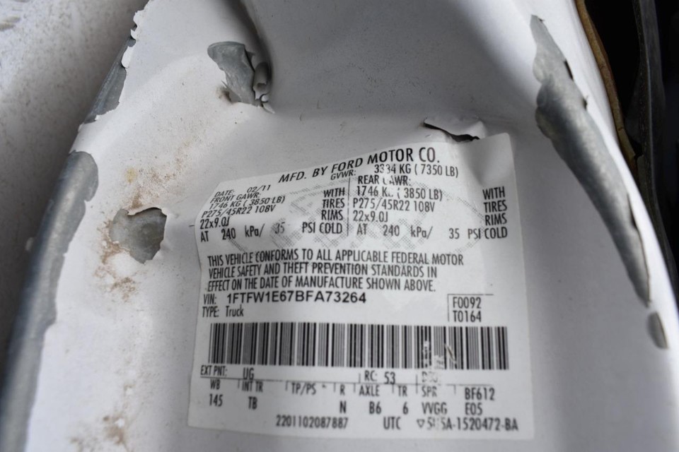 2011-2014 F150 LIMITED 6.2 BOSS GASOLINE ENGINE LONG BLOCK ASSEMBLY 91K ...