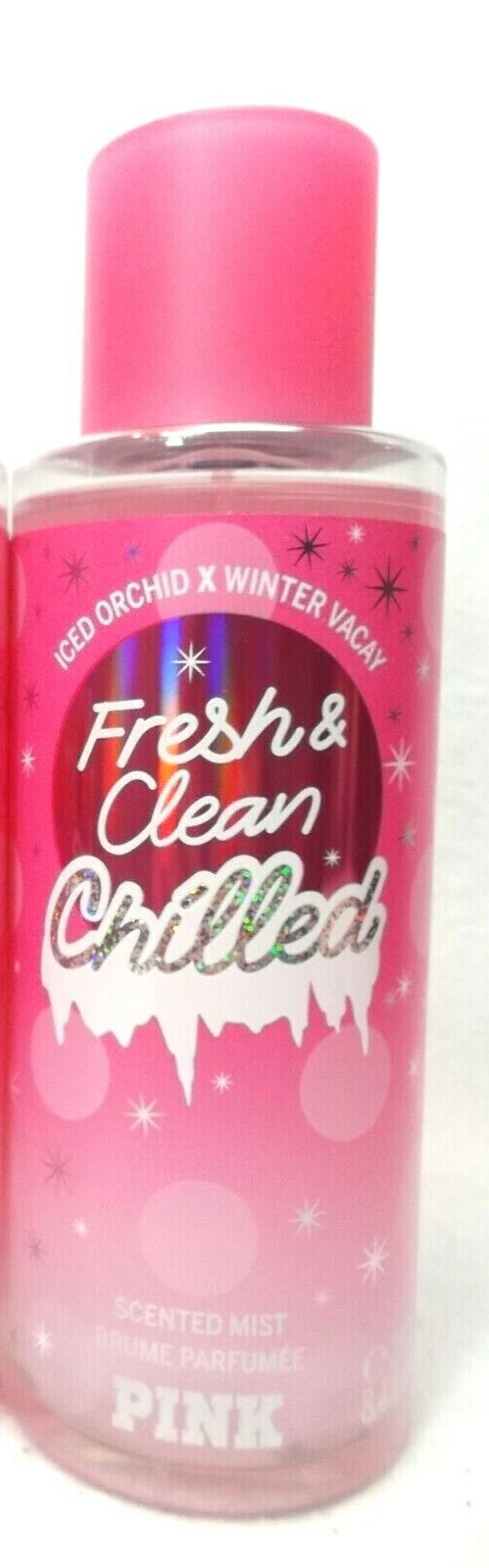 Victorias Secret Pink Fresh And Clean Chilled Fragrance Mist Body Spray