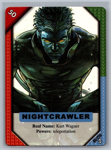Marvel ReCharge CCG Nightcrawler #66/250 TCG Series 2 | eBay