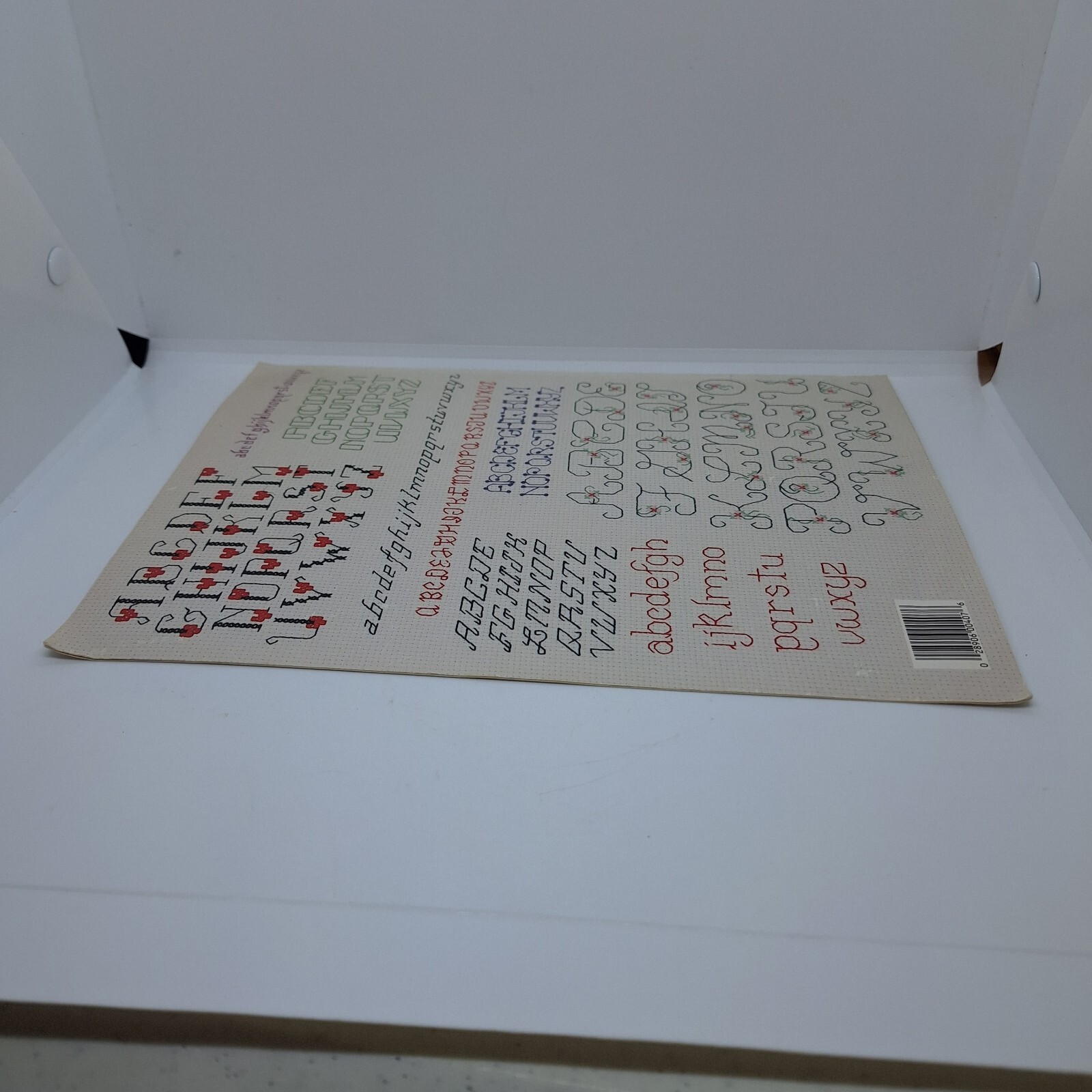 20 Backstitch Alphabets Cross Stitch Mini Series 2 Leisure Arts 407 for ...