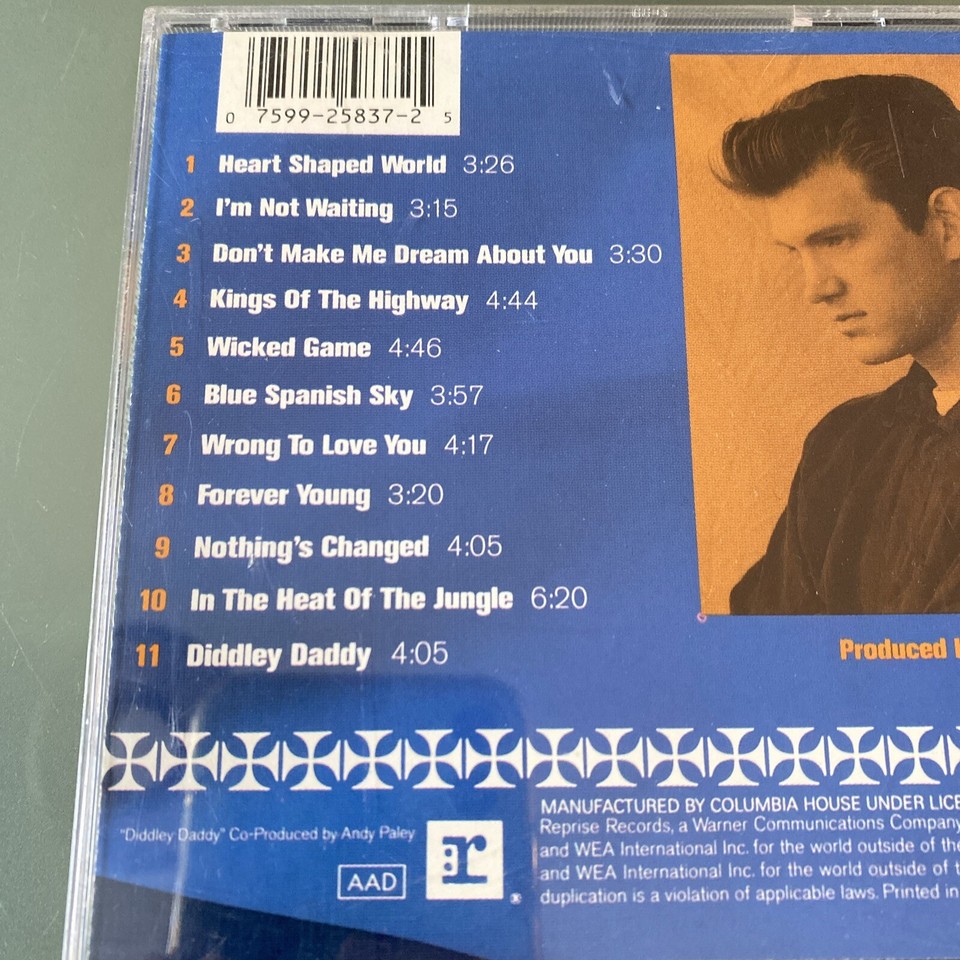 Chris Isaak 2 💿 LOT: San Francisco Days & Heart Shaped World VG Fast 🚚 ...