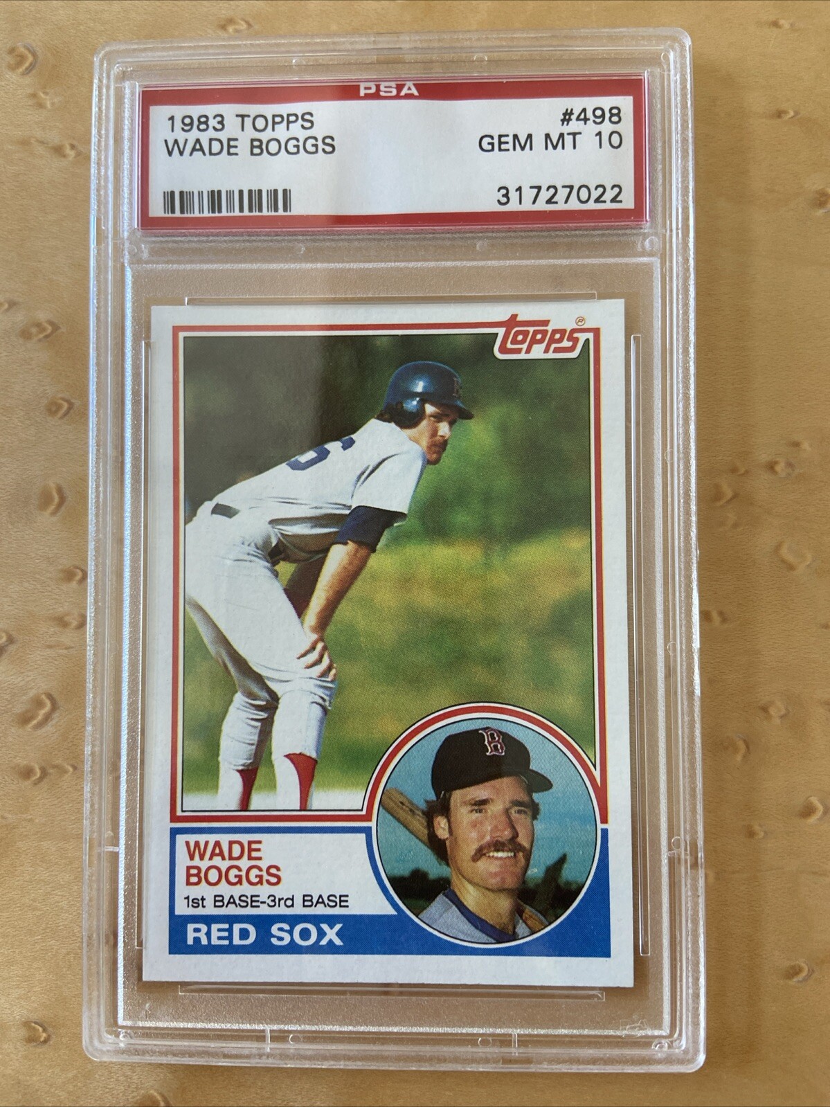 Wade Boggs 1983 Topps #498 Base Price Guide - Sports Card Investor
