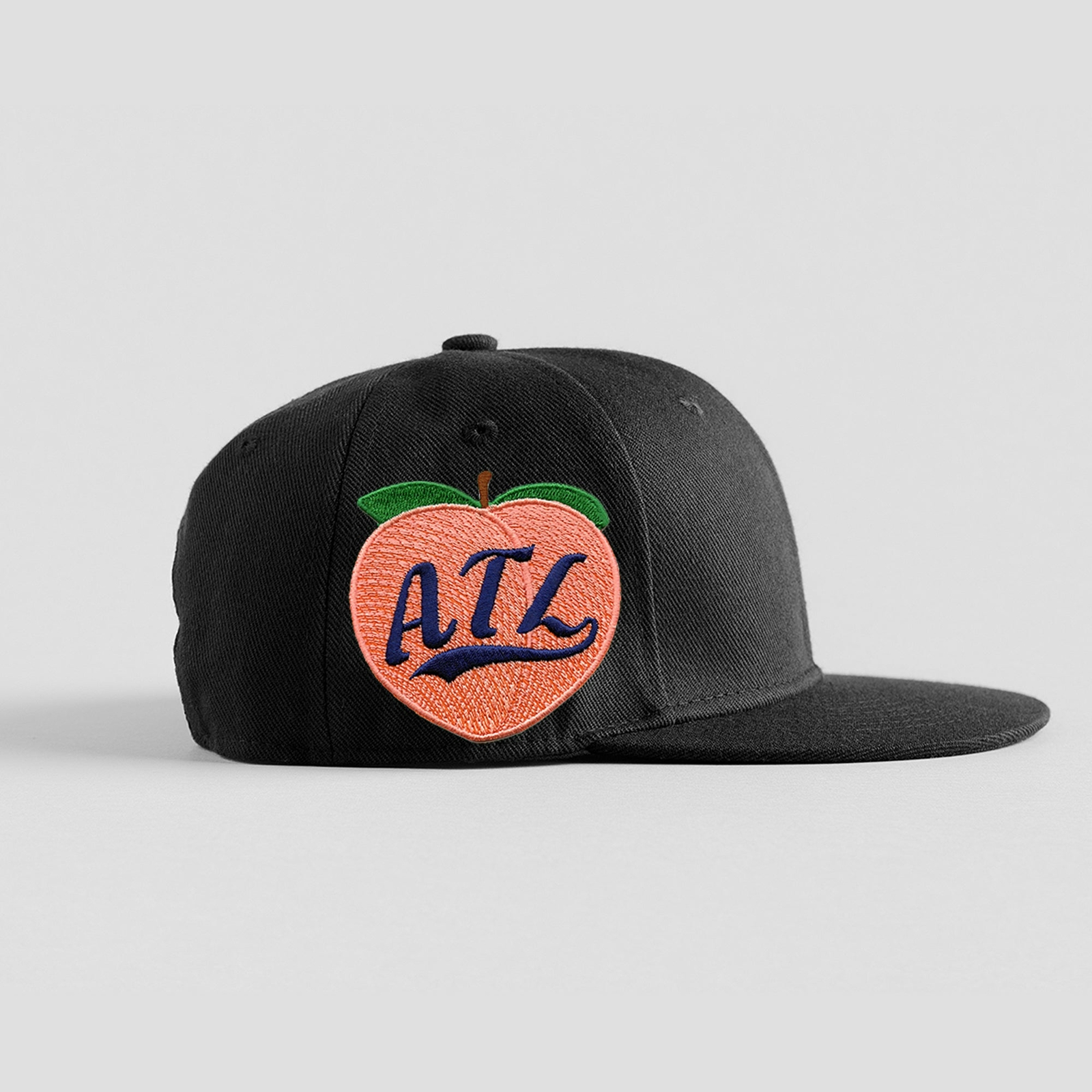 ATL Peach Patch Atlanta Embroidered Iron on 742488308741 | eBay