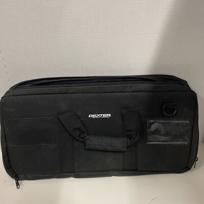 Dexter Russell 20203 Knife Case,Black 18" L Canvas 35 Pcs Storage Area ...