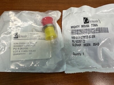 Glenair Mighty Mouse Connector 800-011-07M12-37SN | eBay