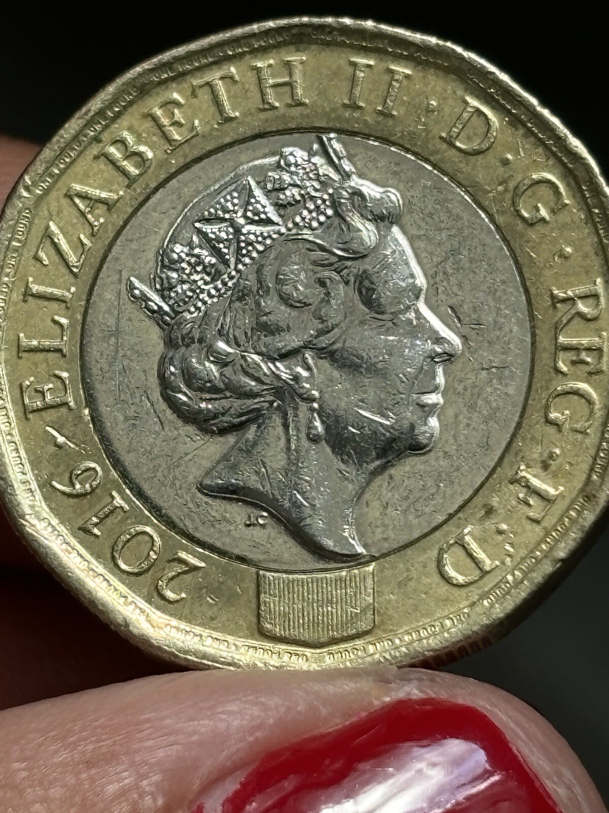 Queen Elizabeth 2016 One Pound Coin Collectible | eBay