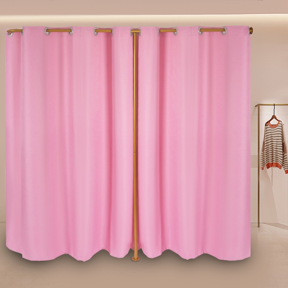 Double Fitting Room Dressing Room Light Pink Clothing Store Corner ...
