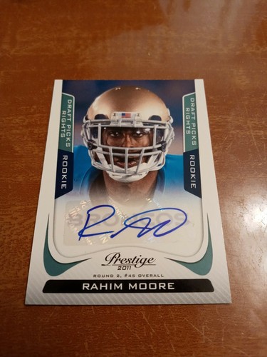 2011 Panini Prestige Rookie Rahim Moore Autograph Auto 32/99 UCLA | eBay