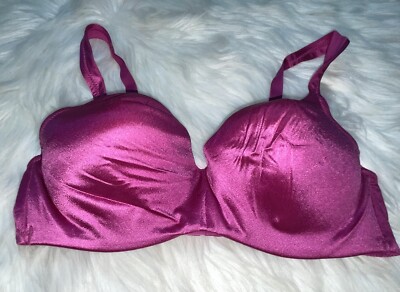 Victorias Secret 36C Bra Purple Underwire Nylon Spandex | eBay