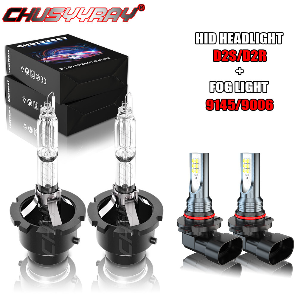 For Lexus RX330 2004 2005 2006 LED&HID Headlight Low + LED Fog Light ...