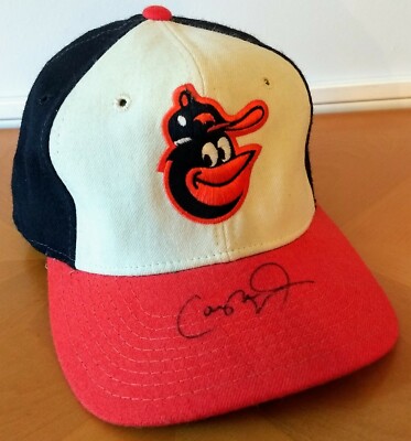Cal Ripken Jr. Signed Baltimore Orioles Baseball Hat Auto Throwback Cap ...