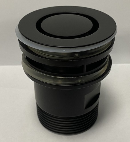 Matt Black POP DOWN Basin Plug & Waste 40mm [Suite for 32mm & 40mm ...