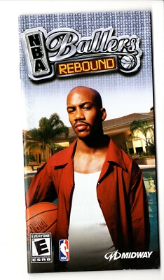 NBA Ballers Rebound PSP MANUAL ONLY Insert Booklet Authentic | eBay
