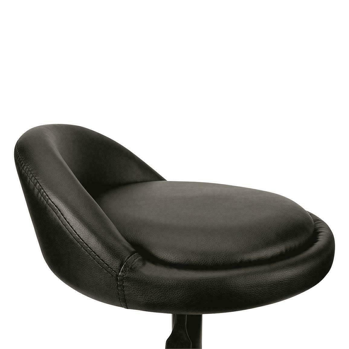 Pneumatic Work Stool Swivel Adjustable Shop Seat Task Chair Pad Heavy ...