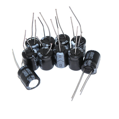 10x 10UF 350V Electrolytic Capacitors 350V10UF 10x13 mm | eBay
