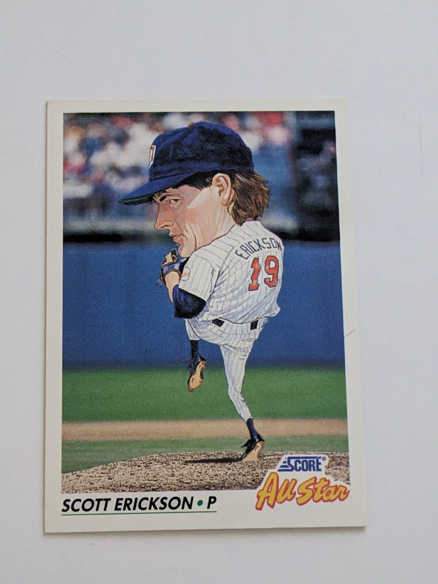 Cartoon Honkbal Scorebord