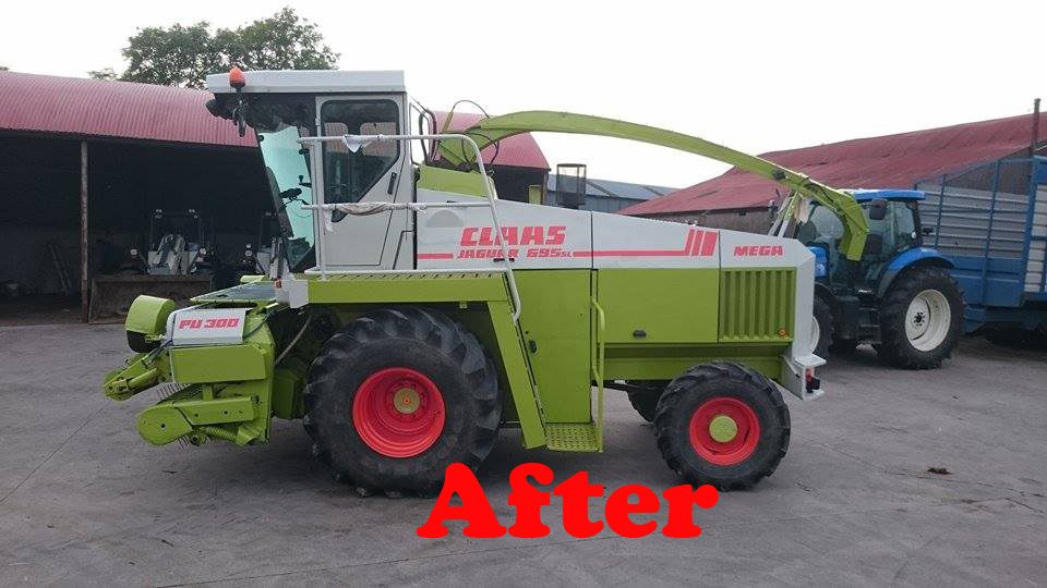 claas Jaguar 695 SL Harvester sticker / decal set | eBay