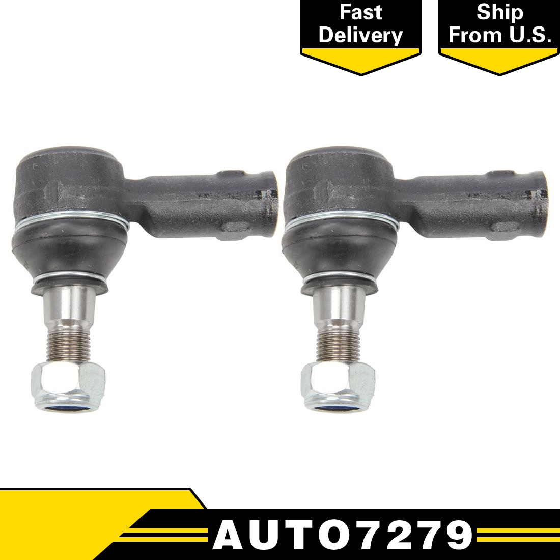 2X Outer Tie Rod Ends Set of 2PCS Fits Sprinter 2500 Sprinter 3500 2002 ...