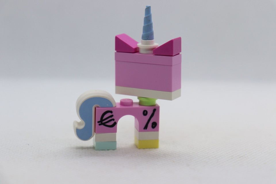 Biznis Kitty Lego Movie 70809 Unikitty Kitty Cat LEGO® Minifigure mini ...