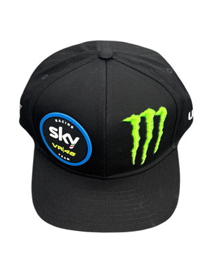 Valentino Rossi Black Cap Moto GP Team Sky VR46 Team Cap - New | eBay