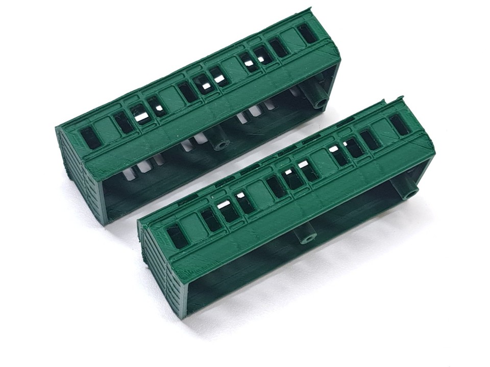 For Thomas Trackmaster, TWO 3D Printed Coach SHELL LOT Custom | eBay