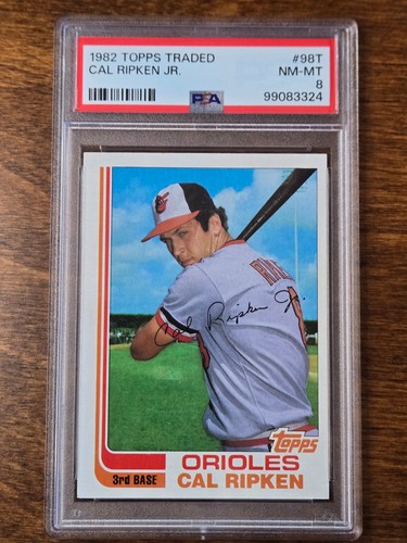 1982 Topps Traded Cal Ripken Jr 98T PSA 8 Rookie Card | eBay